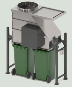 Internal Recycling Chutes System - DownWaste